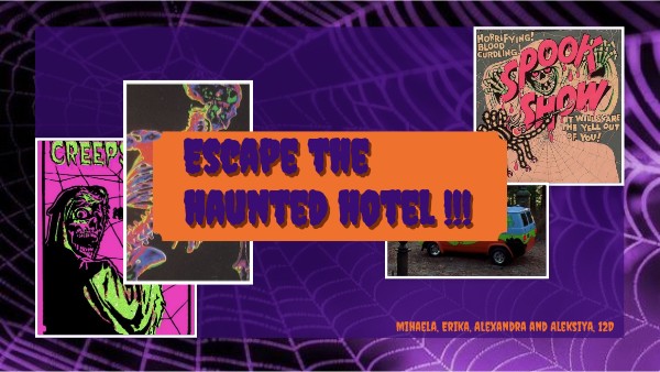 Copy - Escape the Haunted Hotel | Genially
