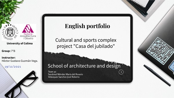 English portfolio | Genially