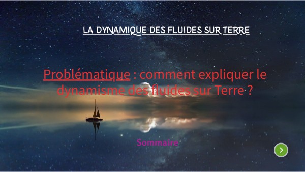 dynamique des fluides sur terre | Genially