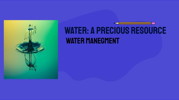 Water Management | Genially