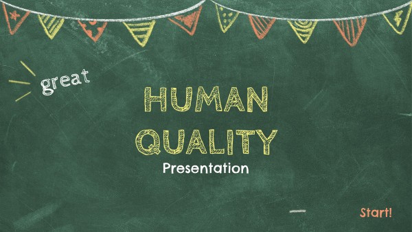 HUMAN QUALITIES | Genially