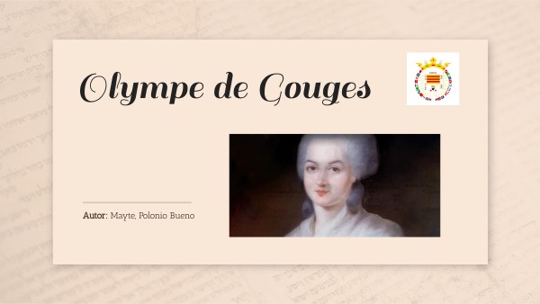 olympe de gouges | Genially