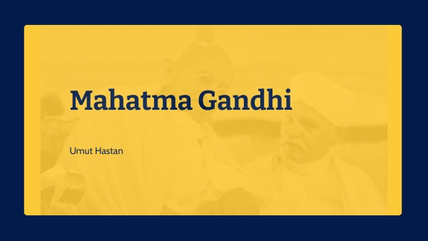 Ghandi PPT