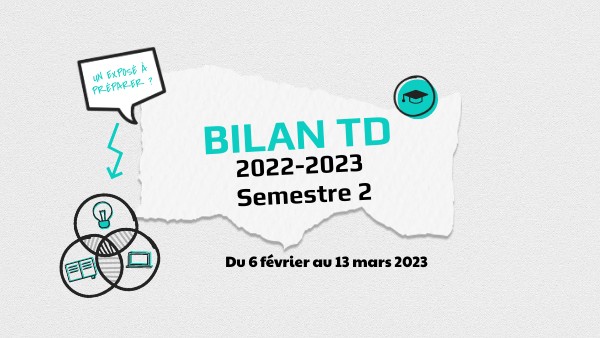 Bilan TD S2 - 2022-2023