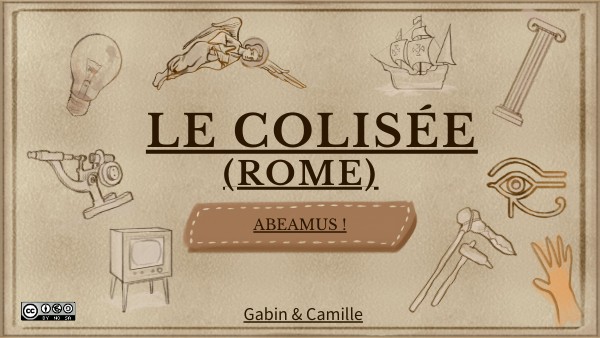 Le Colisée (Rome), Latin | Genially