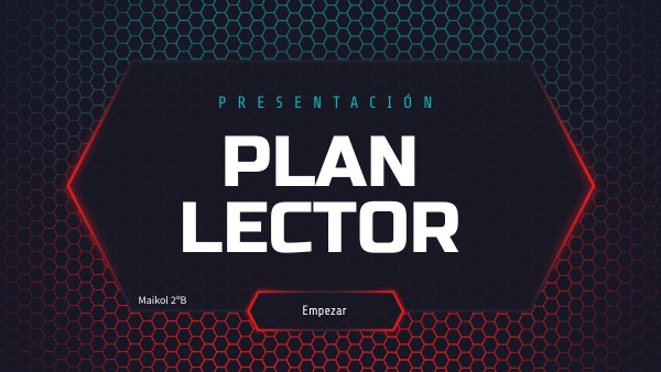 Presentación. Plan Lector | Genially
