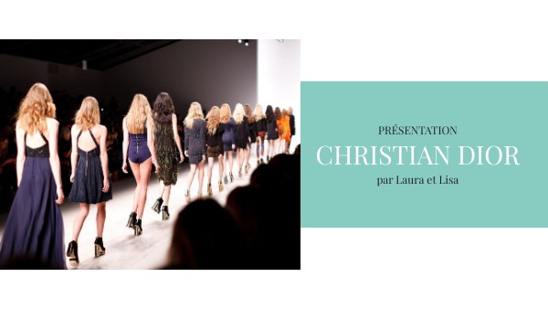 Présentation de Christian Dior | Genially