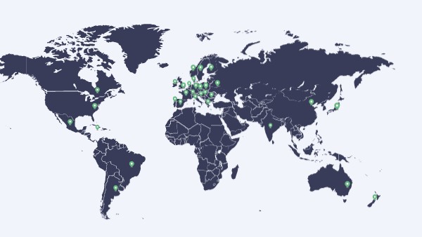 Countries and capital cities