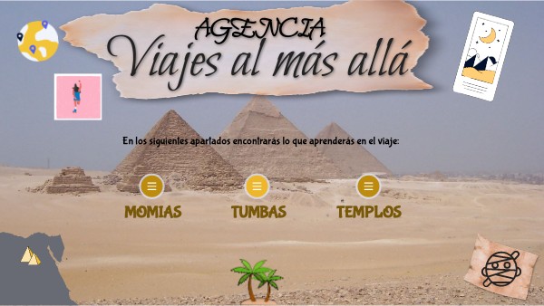 Plantilla 7: Egipto. | Genially