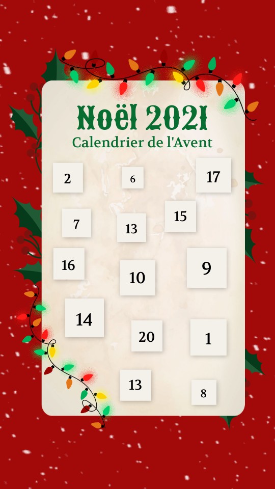 ADVENT CALENDAR POST | Genially