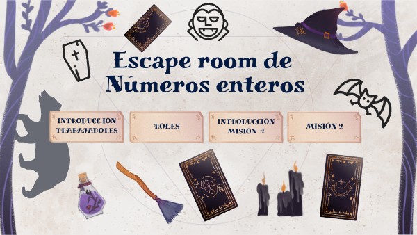 ESCAPE ROOM NÚMEROS ENTEROS | Genially