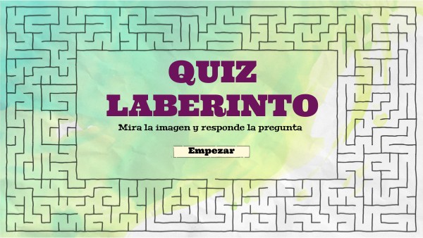 QUIZ LABERINTO