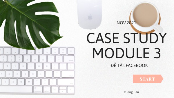 CASE STUDY MODULE 3 | Genially
