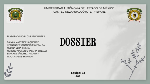 DOSSIER MEDIA KIT