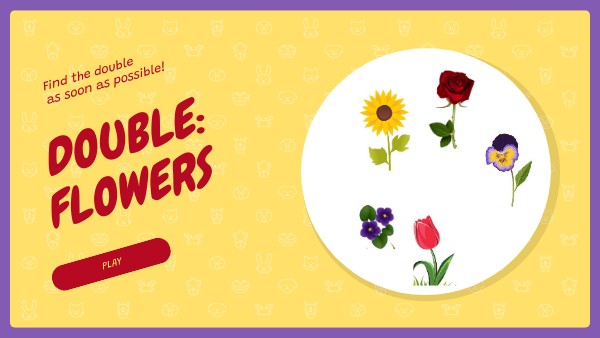 DOUBLE FLOWERS GAME