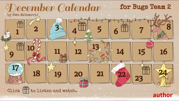 ADVENT CALENDAR BT2 | Genially