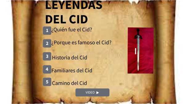 EL CID CAMPEADOR | Genially