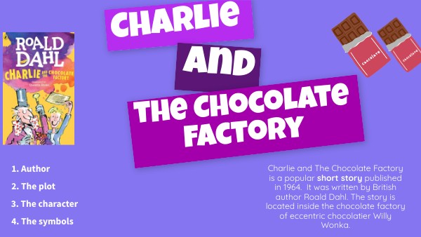 Charlie and the Chocolate Factory | Genially