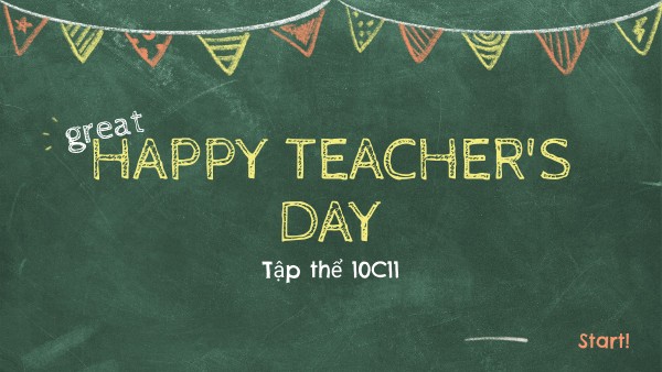 ANIMATED CHALKBOARD PRESENTATION | Genially