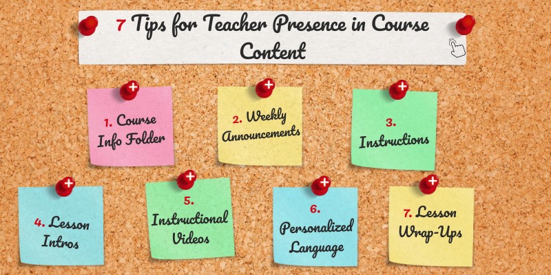 Teacher Presence - Content