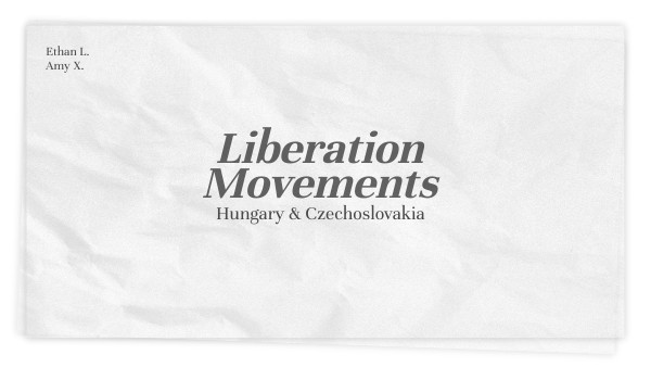 Liberation Movements | Genially