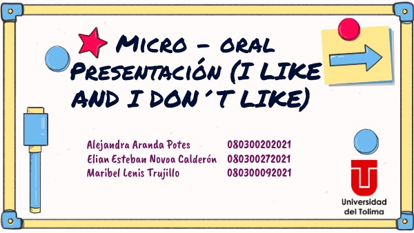 TUTORIA 2: I LIKE - I DON´N LIKE | Genially