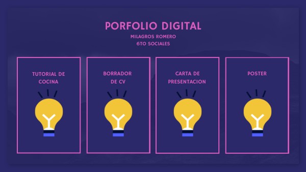 porfolio | Genially