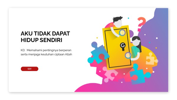 AKU TIDAK DAPAT HIDUP SENDIRI
