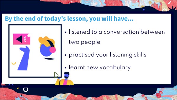 MONDAY 9.89 Listening | Genially