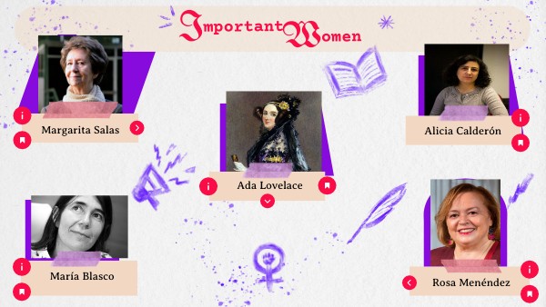 MUJERES MÁS IMPORTANTES