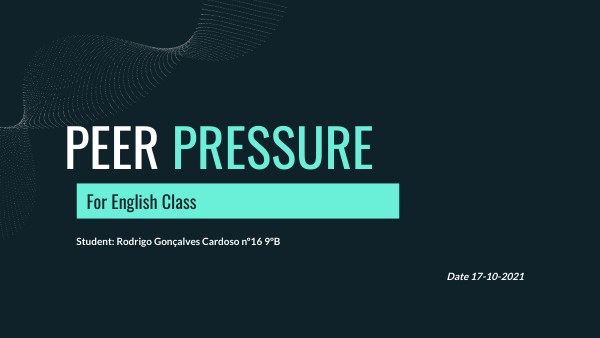 Peer Pressure | Genially
