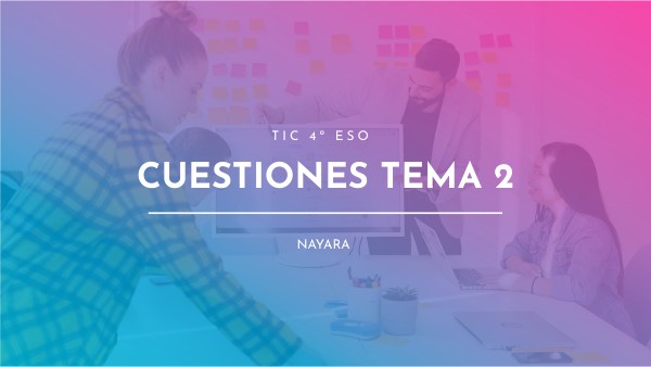 PRESENTACIÓN NAYARA TIC