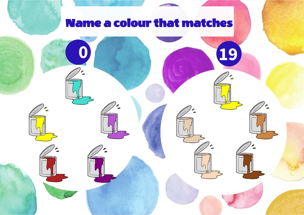 Dobble COLOURS for 2 | Genially