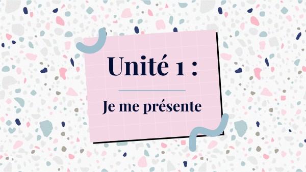 Je me présente