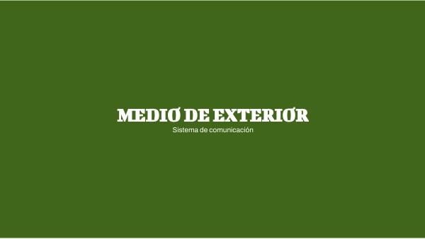 medios