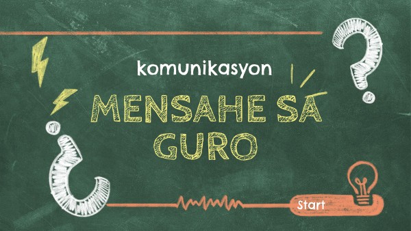mensahe sa guro | Genially