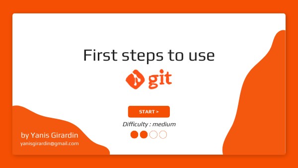 First steps to use Git