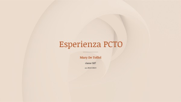 PCTO | Genially