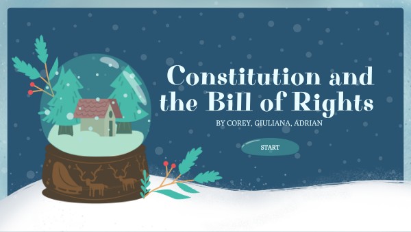 Constitution and Bill of Rights Escape Room | Genially