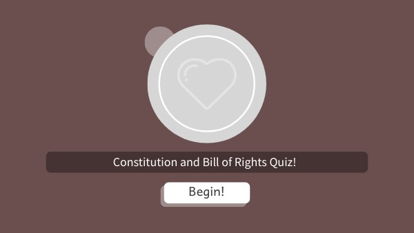 Constitution and Bill of Rights Research and Project