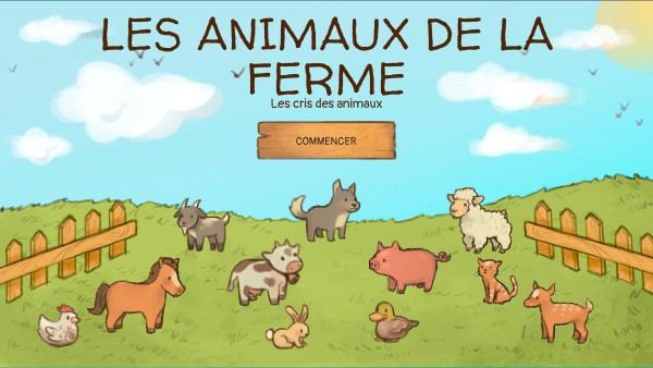 les animaux de la ferme | Genially