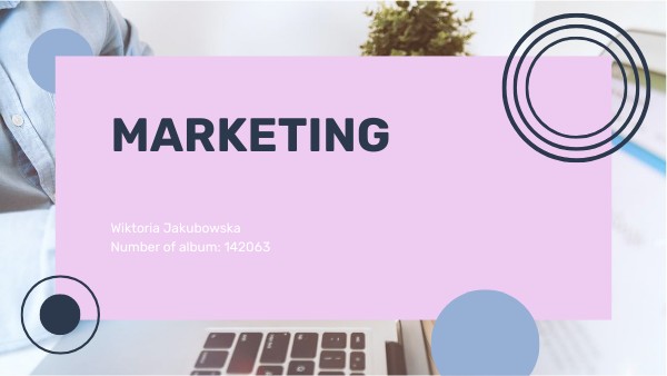 MARKETING PRESENTATION | Genially