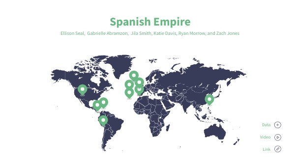 Spanish Empire Map | Genially