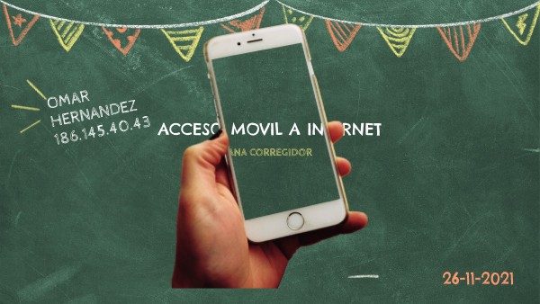 ACCESO MOVIL A INTERNET | Genially