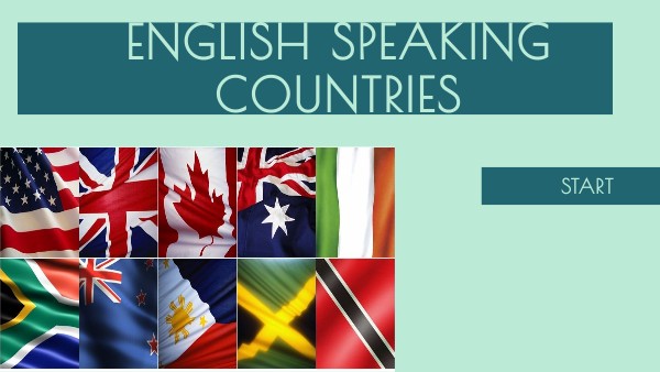 ENGLISH SPEAKING COUNTRIES | Genially