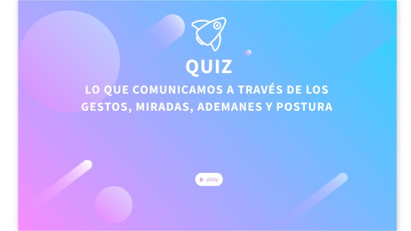 QUIZ ELEGANTE | Genially