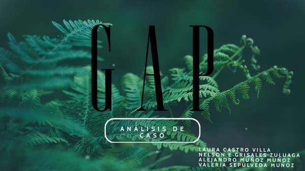 ANÁLISIS CASO GAP