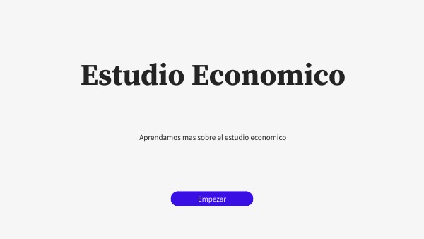 estudio economico