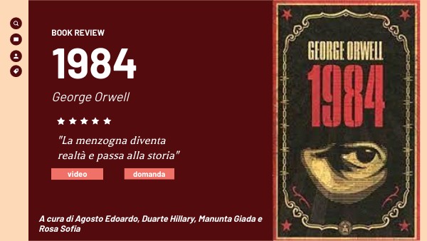 1984, George Orwell | Genially