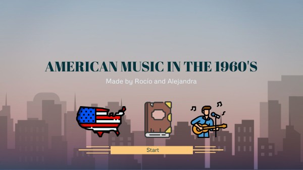American music in the 1960s | Genially
